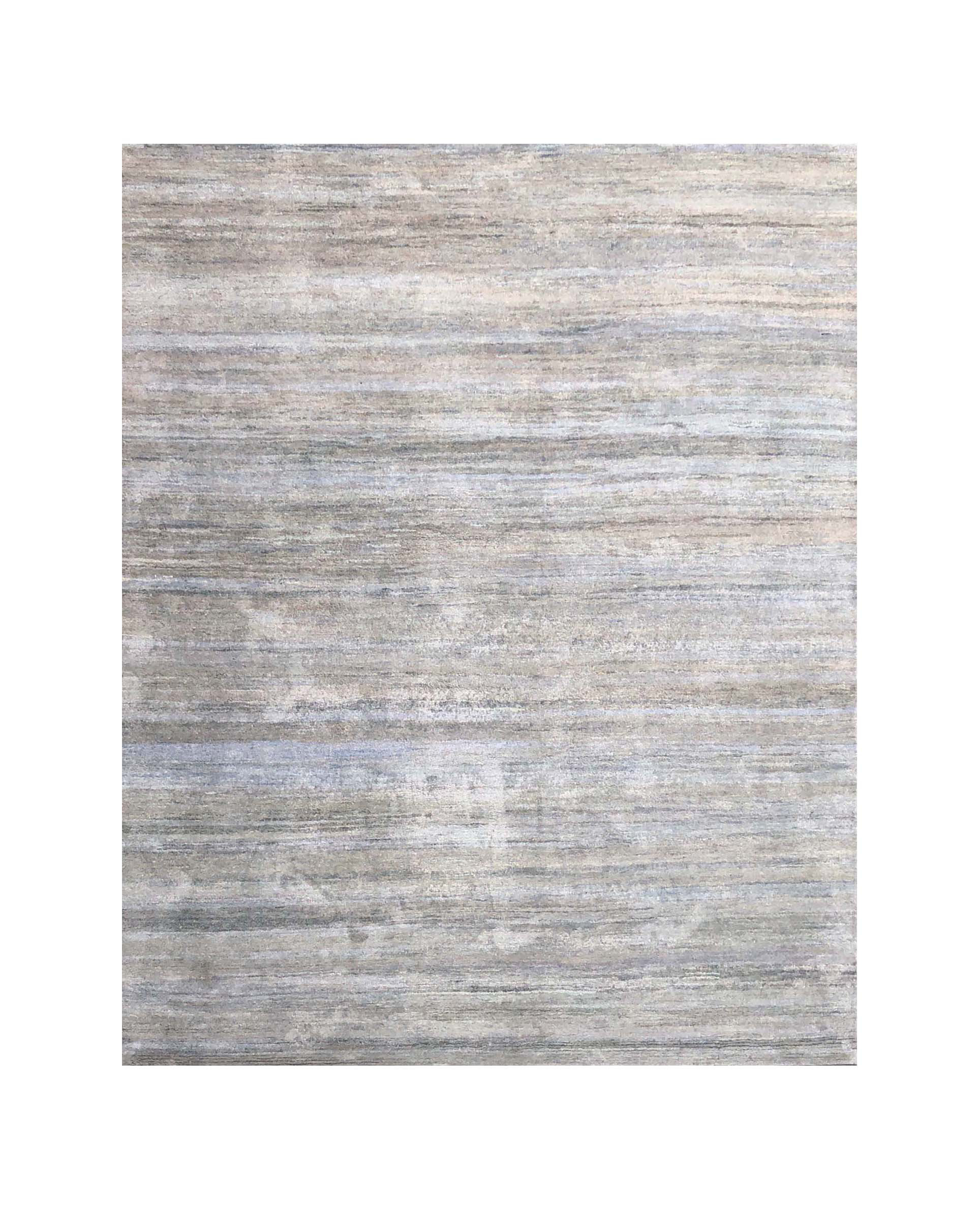 Isabelline One-of-a-Kind Labuguen Hand-Knotted 8' x 9'11" Silk Area Rug in Beige | Wayfair